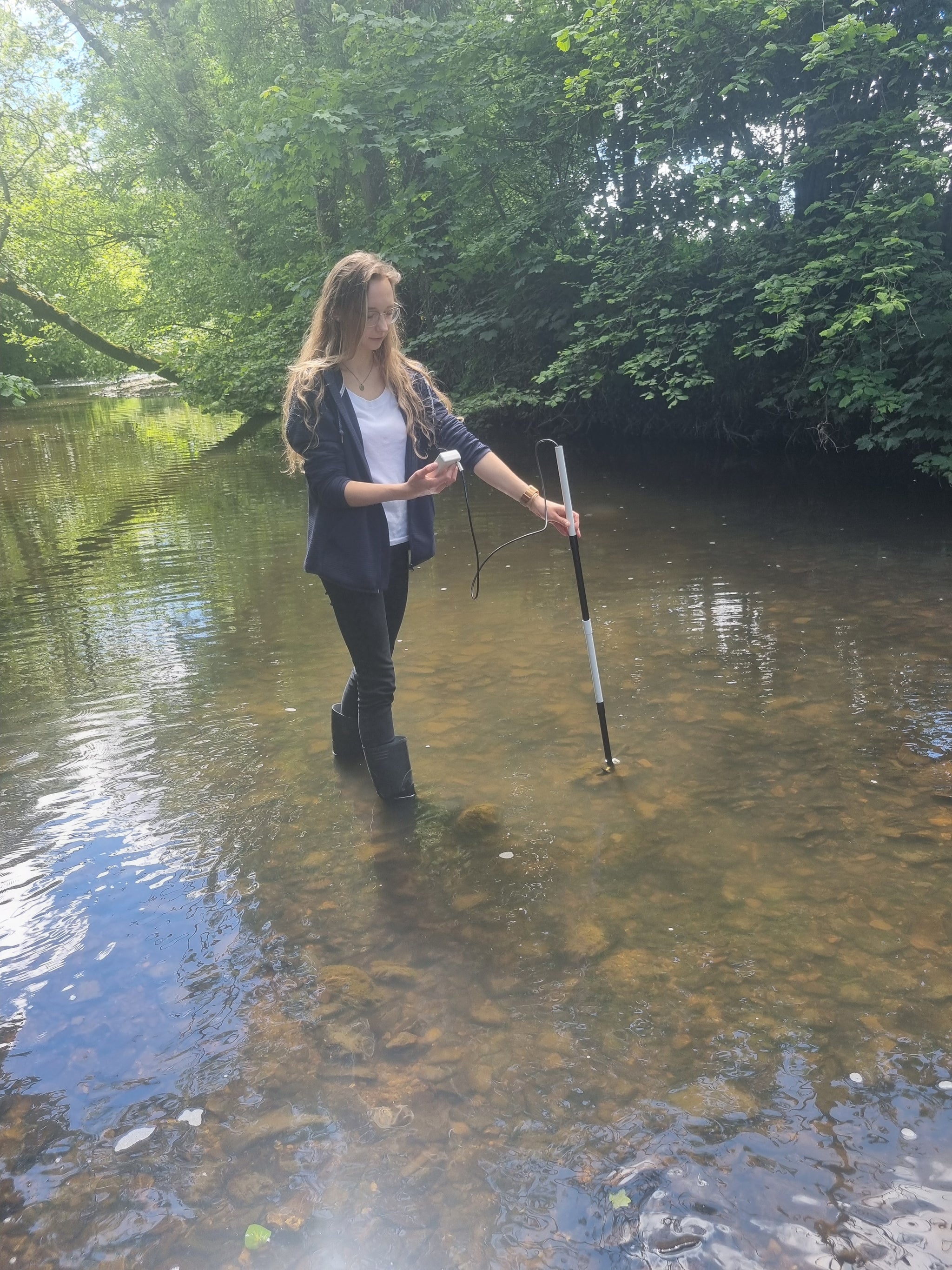 Geopacks Flowmeter, measure the rate of flow of a stream