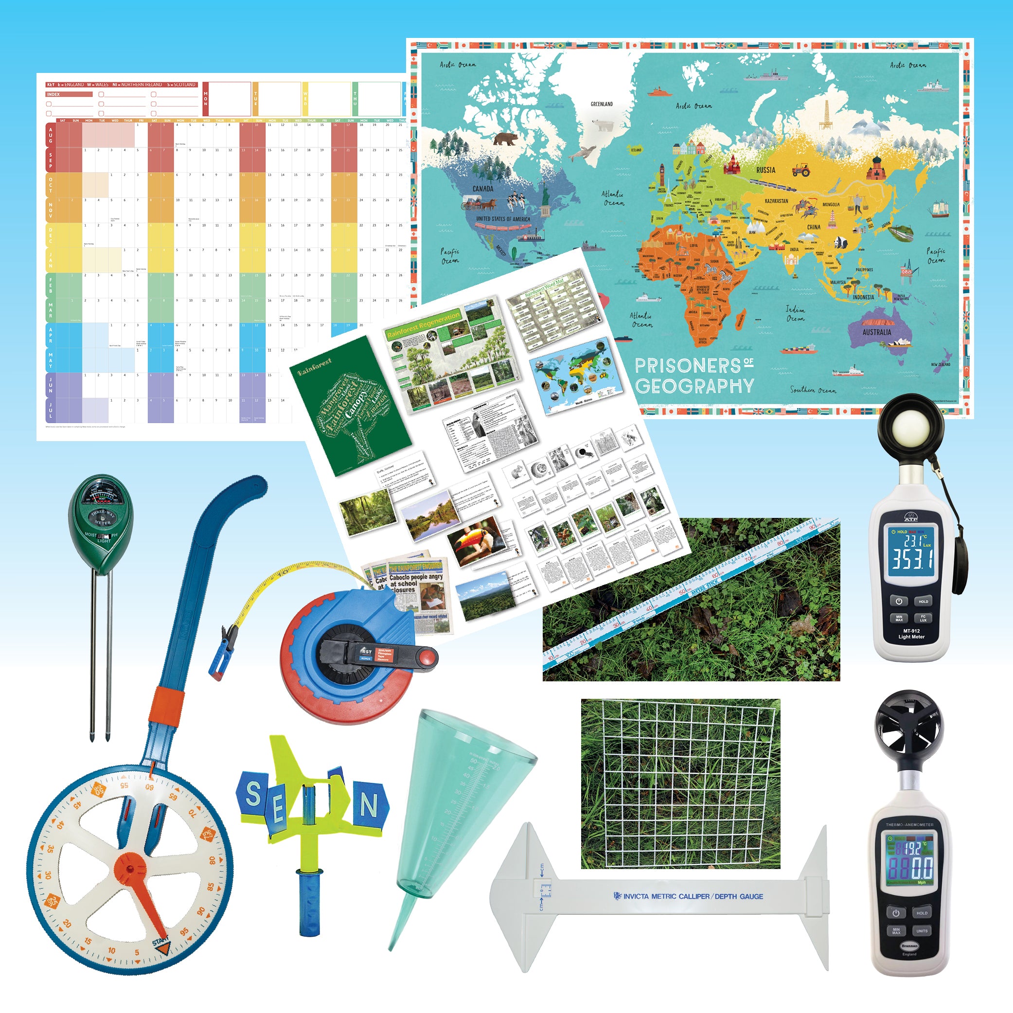 Geopacks | Resources for Geography Teachers classroom and field trips