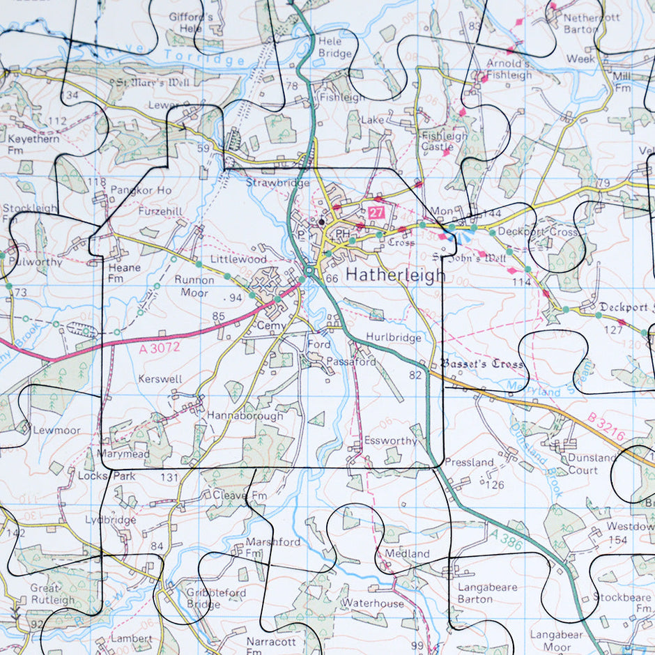Personalised Map Jigsaw Puzzles – Geopacks
