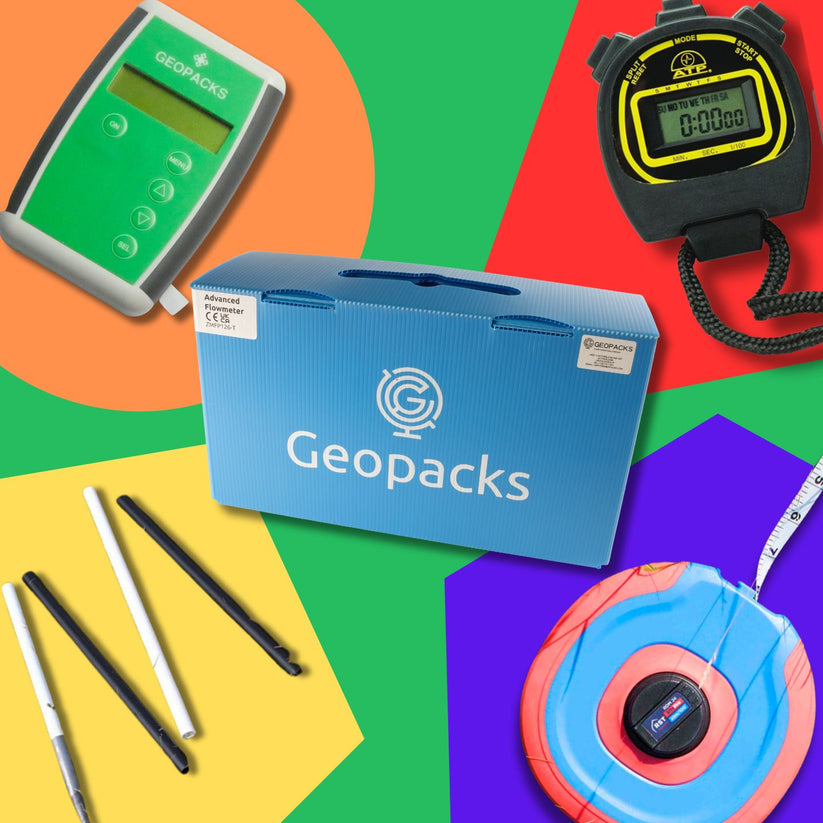 Geopacks fieldwork river pack | Geography Fieldwork