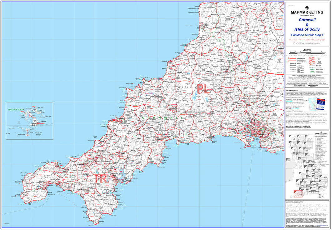 UK Postcode Maps – Geopacks