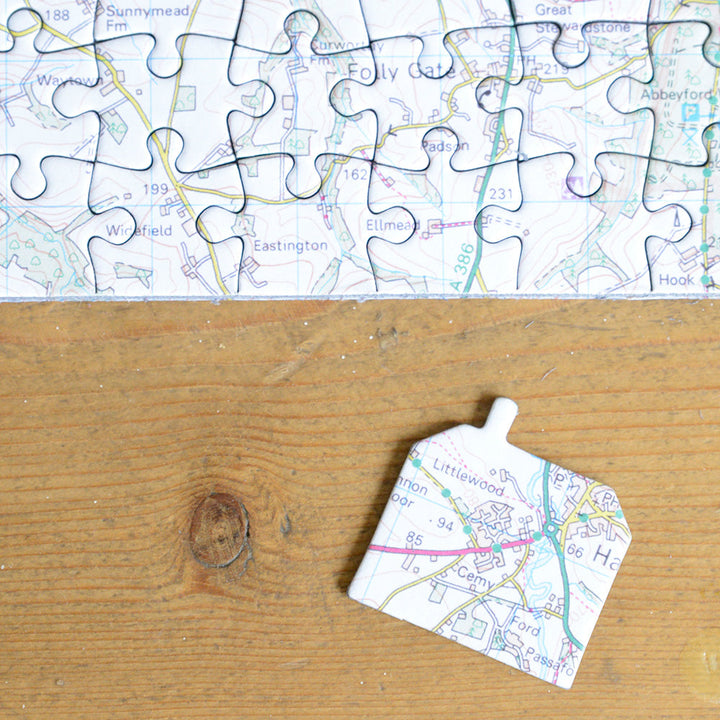Personalised Map Jigsaw Puzzles – Geopacks