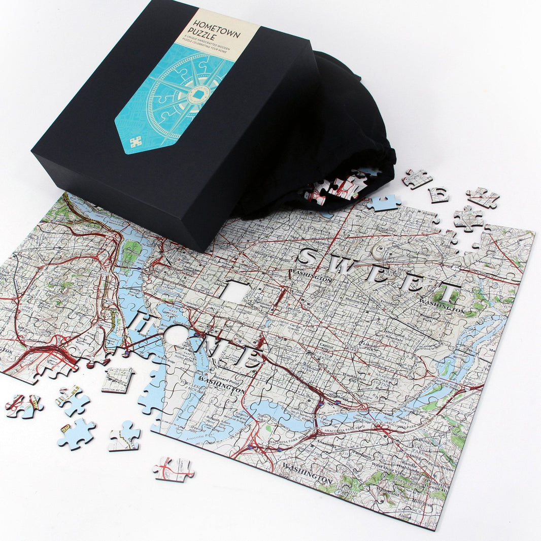 Personalised Map Jigsaw Puzzles – Geopacks
