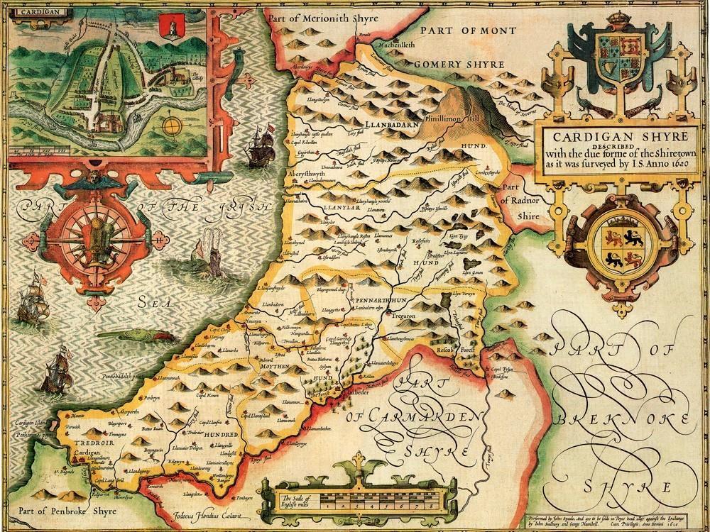 jigsaw-puzzle-cardiganshire-historical-map-1000-piece-jigsaw-puzzle ...