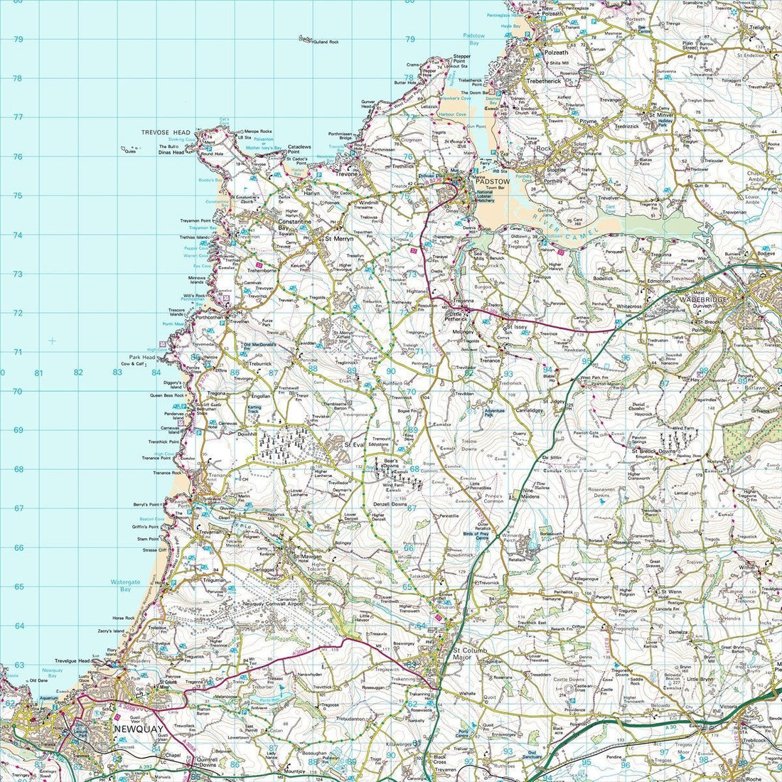 Customised Ordnance Survey Map - Centred on your School or Business ...
