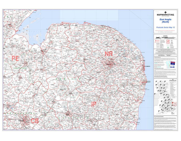 UK Postcode Maps – Geopacks